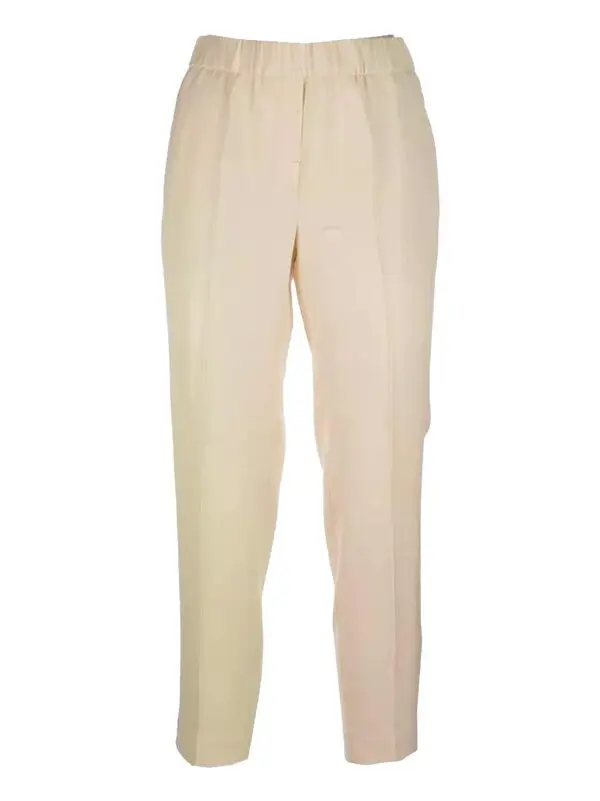 Peserico Elasticated-waist Trousers - Neutrals