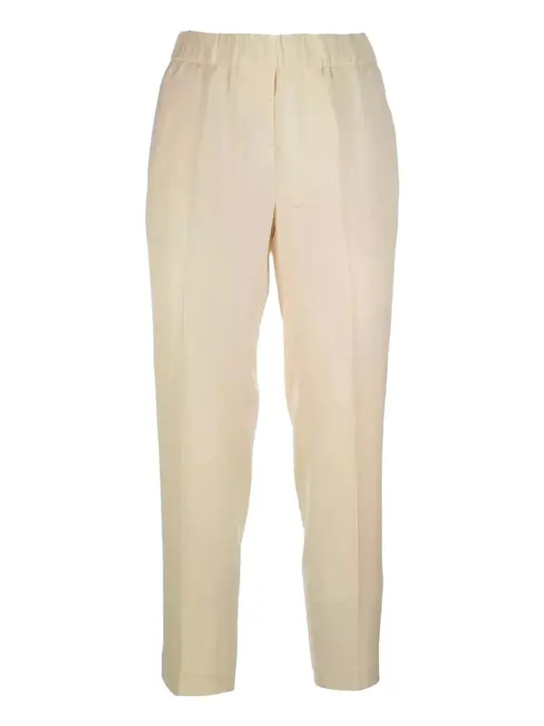 Peserico Elasticated-waist Trousers - Neutrals