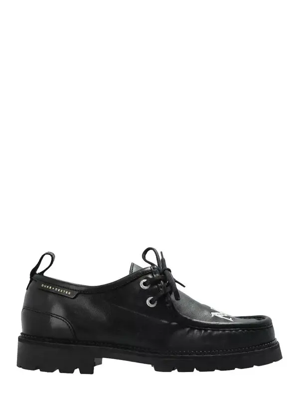 DUKE + DEXTER Ny-embroidered Boots - Black