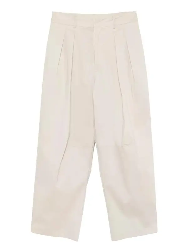 Liviana Conti Pleated Trousers - Neutrals