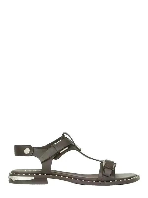 Ash Piper T-strap Sandals - Brown