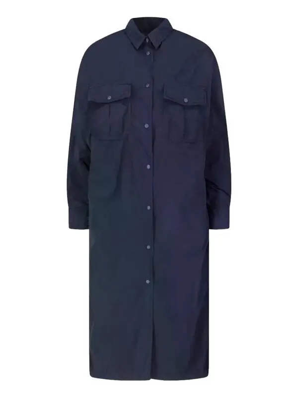 Aspesi Chest-pocket Coat - Blue