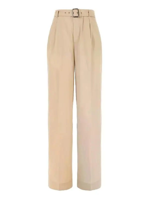 Iceberg Belted Pleated Trousers - Neutrals