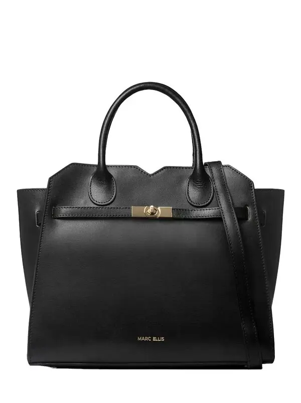 MARC ELLIS Antilia Twist-lock Tote - Black