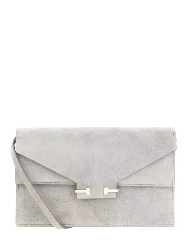 TOM FORD Mini Aube Shoulder Bag - Grey