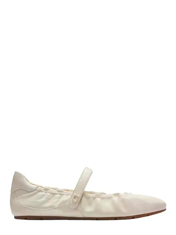 COACH Mary Jane Leather Ballet Flats - Neutrals