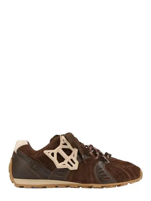 NAKED WOLFE Lapse Suede Sneakers - Brown