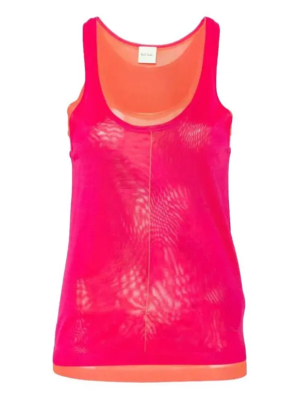 Paul Smith Layered Tank Top - Pink
