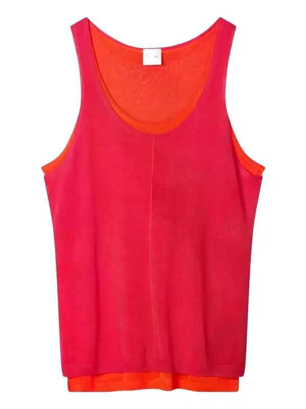 Paul Smith Layered Tank Top - Pink