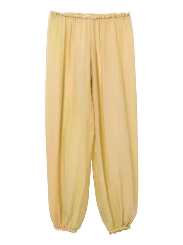 Paloma Wool Trousers With Gathered Cuffs - Neutrals