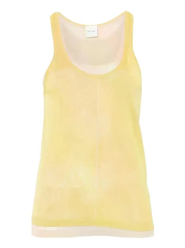 Paul Smith Layered Tank Top - Yellow