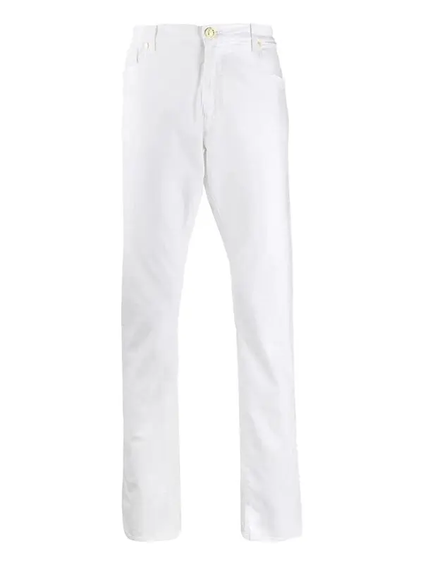 BILLIONAIRE Straight-leg Jeans - White