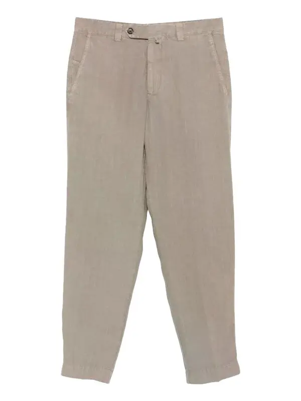 BERWICH Linen Trousers - Brown