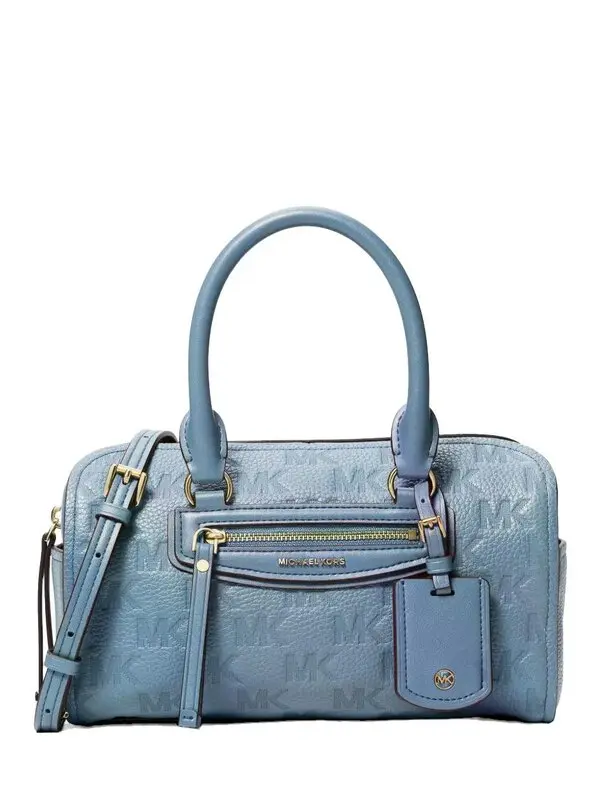 Michael Kors Pebbled Leather Tote Bag - Blue