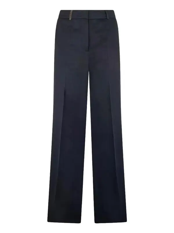 Peserico Pressed-crease Trousers - Blue