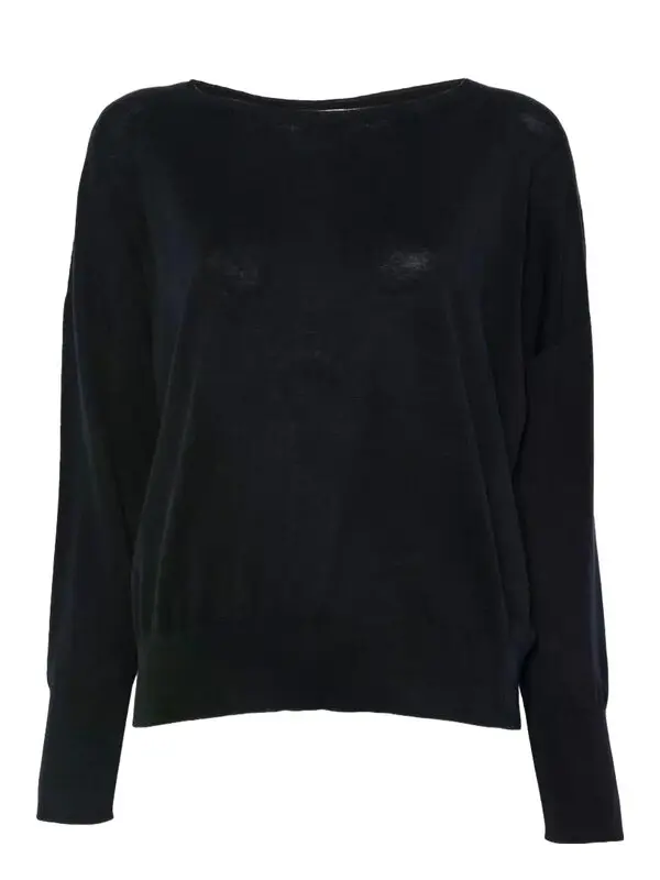 ZANONE Fine-knit Top - Blue