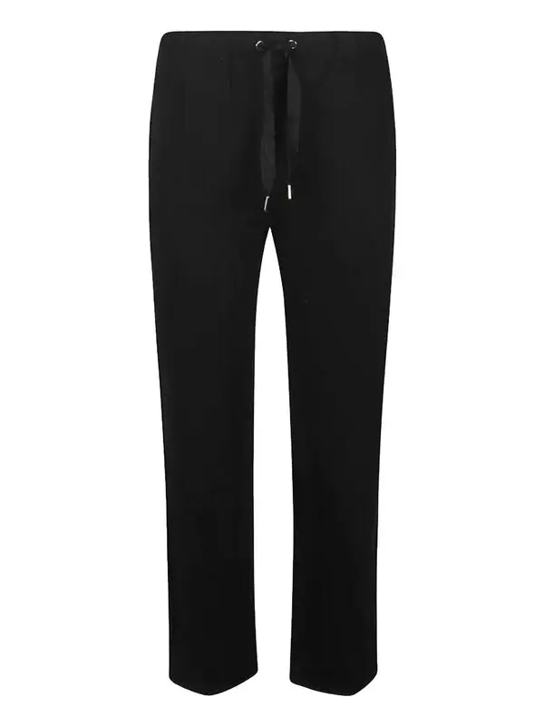 Majestic Filatures Drawstring-fastening Trousers - Black