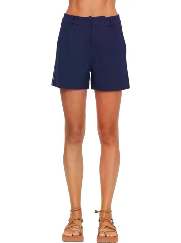 The Upside Toledo Leon Striped Shorts - Blue