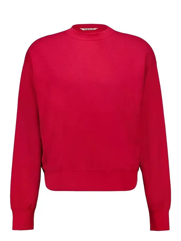 Auralee Crew-neck Sweater - Red