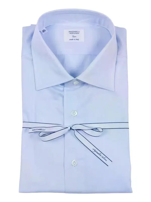 MAZZARELLI Slim-fit Shirt - Blue