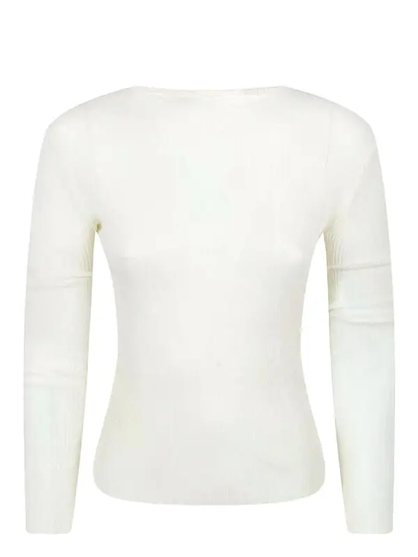 LA PISCINE Ribbed-knit Sweater - Neutrals