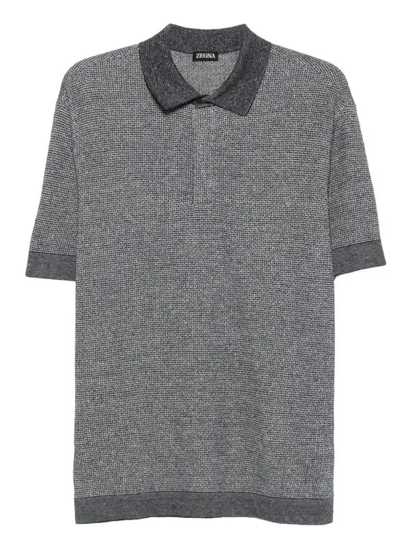 Zegna Short-sleeves Polo Shirt - Blue
