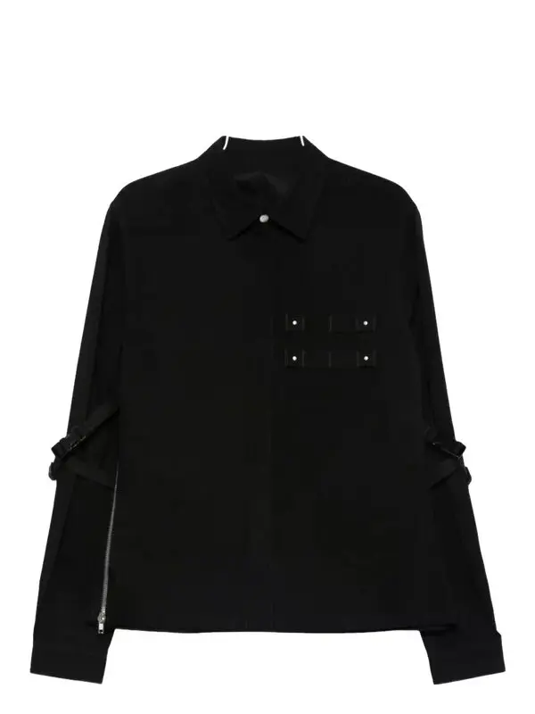 Rick Owens Buckle-strap Shirt - Black