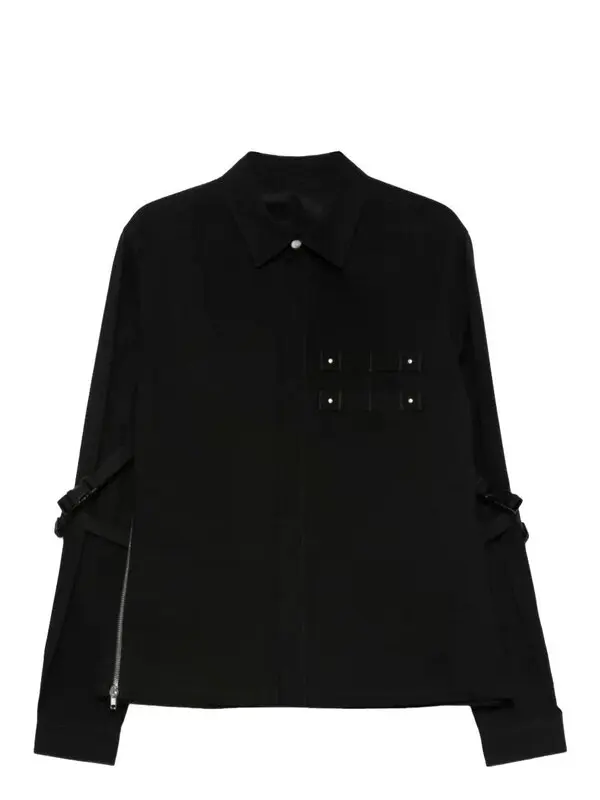 Rick Owens Buckle-strap Shirt - Black