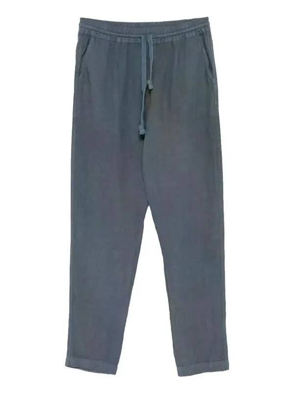 Fedeli Drawstring-waistband Trousers - Blue