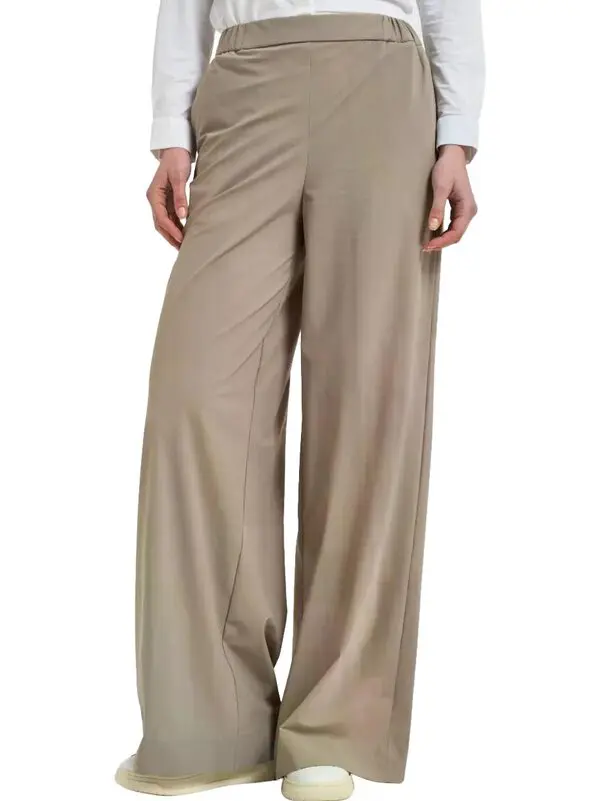 RRD Elasticated Wide-leg Trousers - Neutrals