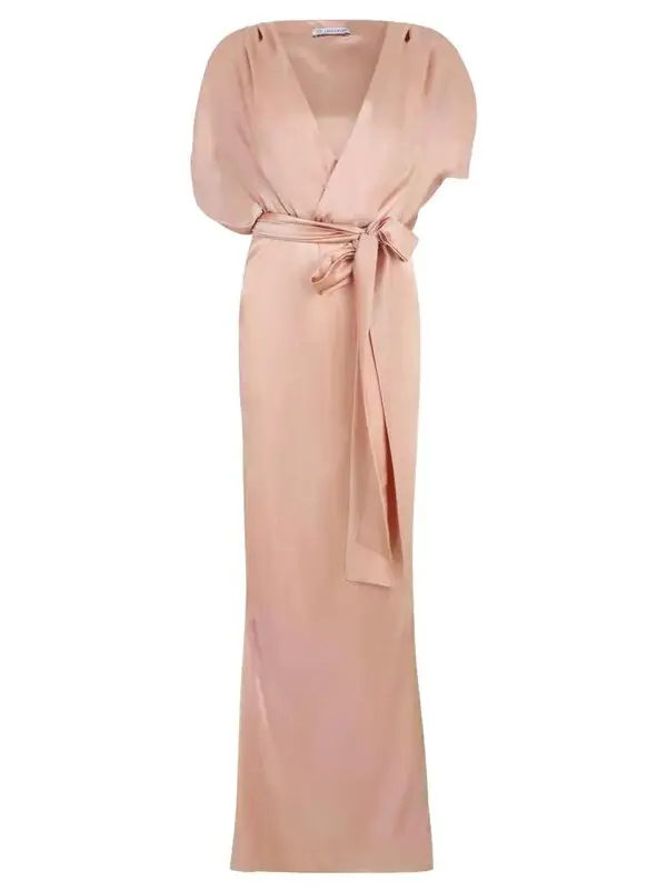 LES FILLES D'EVA Tied-waist Dress - Pink