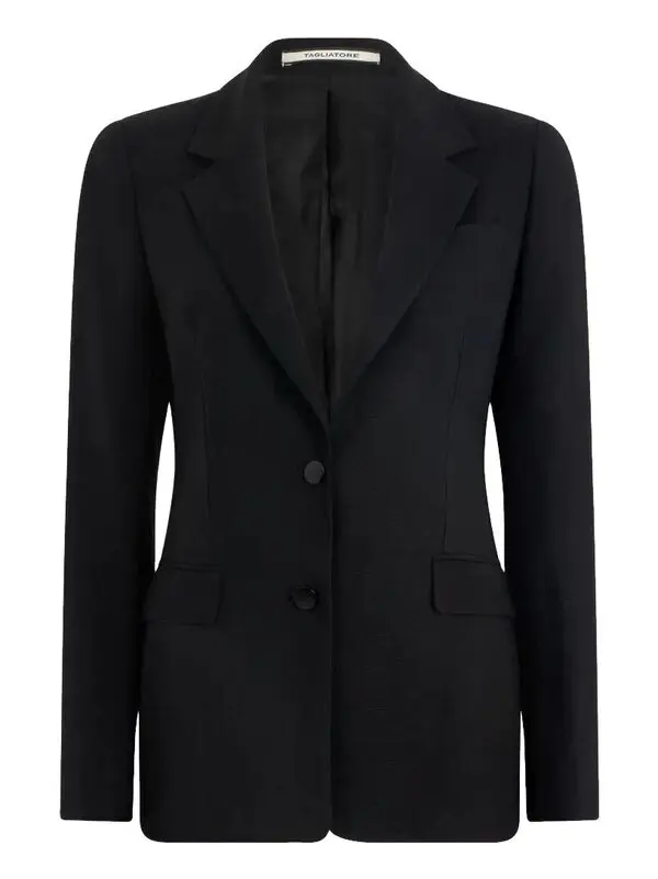 Tagliatore Single-breasted Blazer - Black