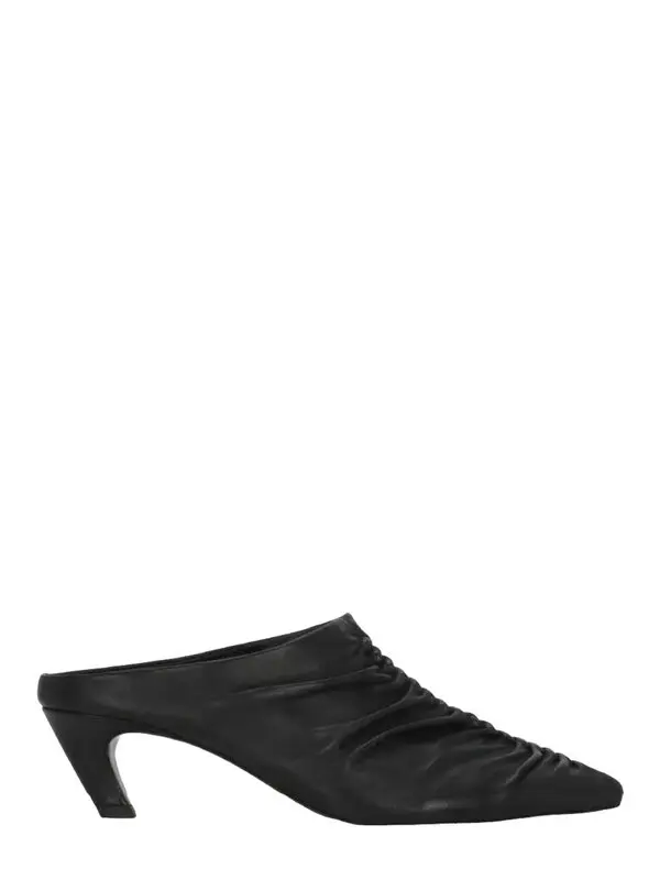 Ash 50mm Viva Leather Pumps - Black