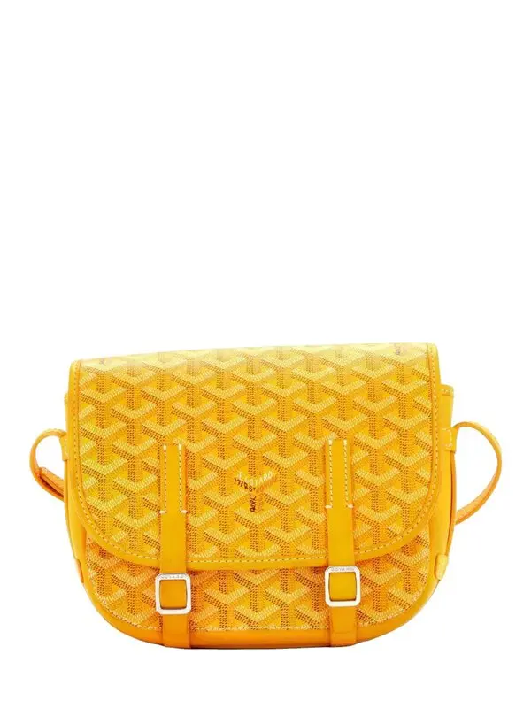 Goyard Belvedere Messenger Bag Coated Canvas Pm - Yellow