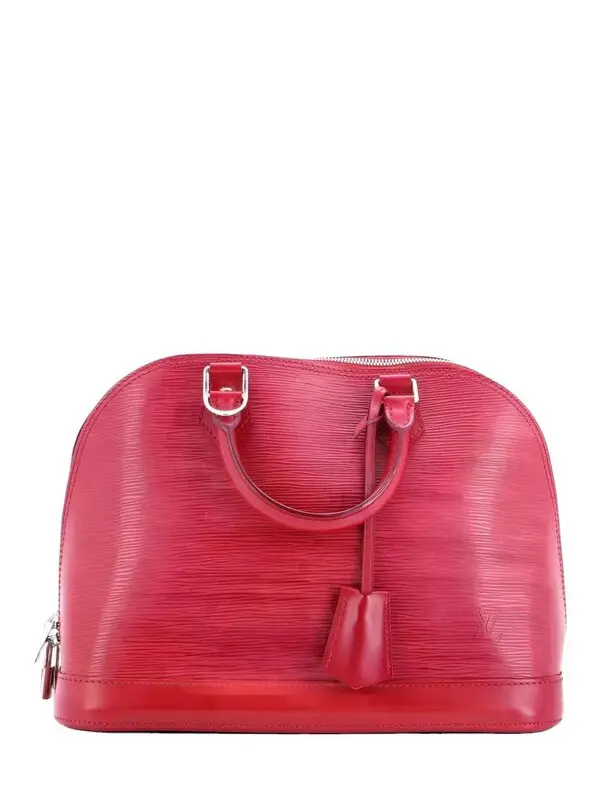 LOUIS VUITTON Alma Handbag Epi Leather Pm - Red