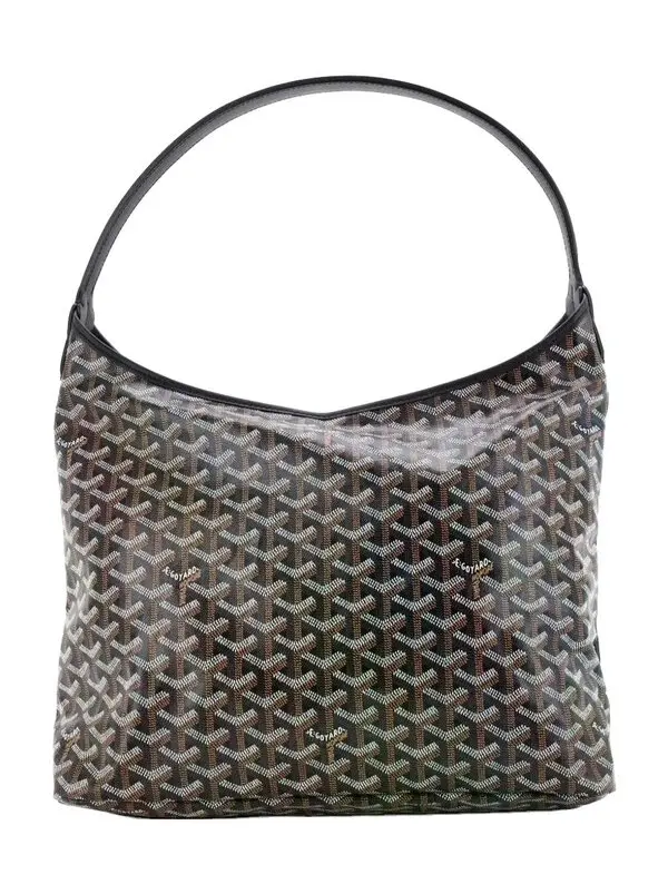 Goyard Boheme Coated Canvas Hobo Bag - Black