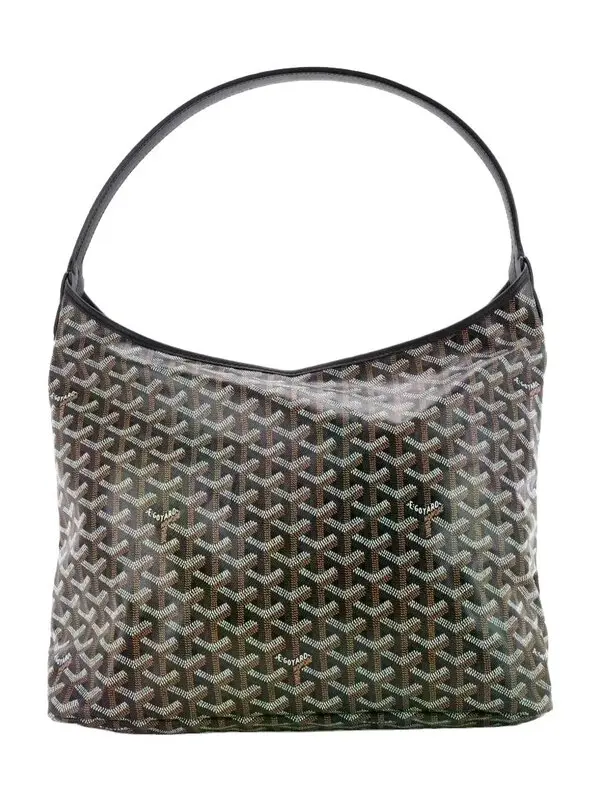 Goyard Boheme Coated Canvas Hobo Bag - Black