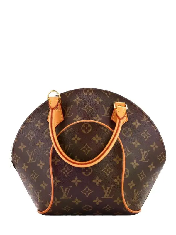 LOUIS VUITTON Ellipse Monogram Canvas Pm Satchel - Brown