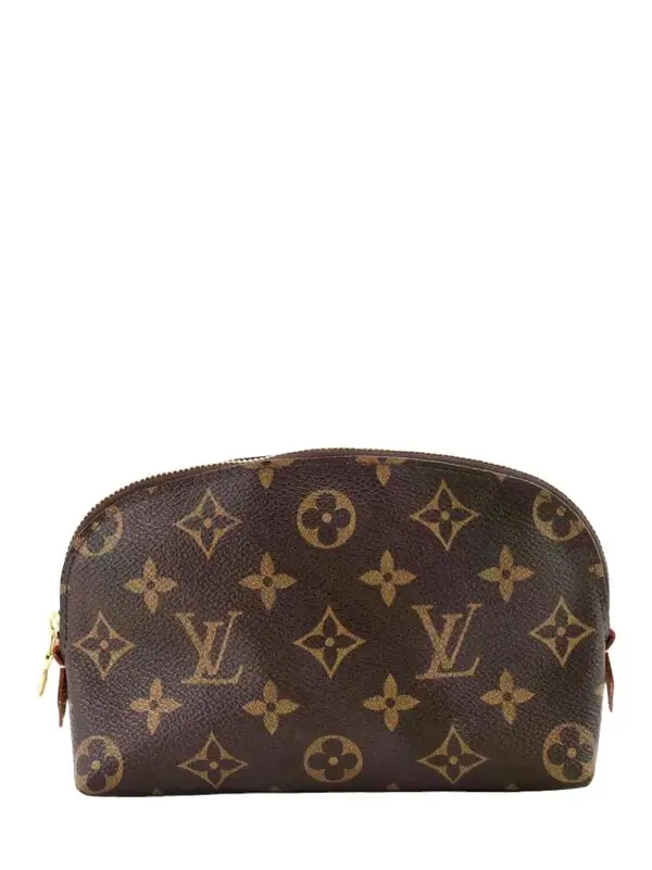 LOUIS VUITTON Cosmetic Pouch Monogram Canvas - Brown
