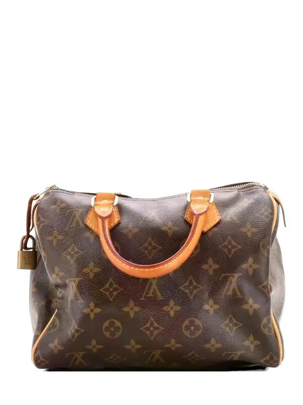 LOUIS VUITTON Speedy Handbag Monogram Canvas 25 - Brown
