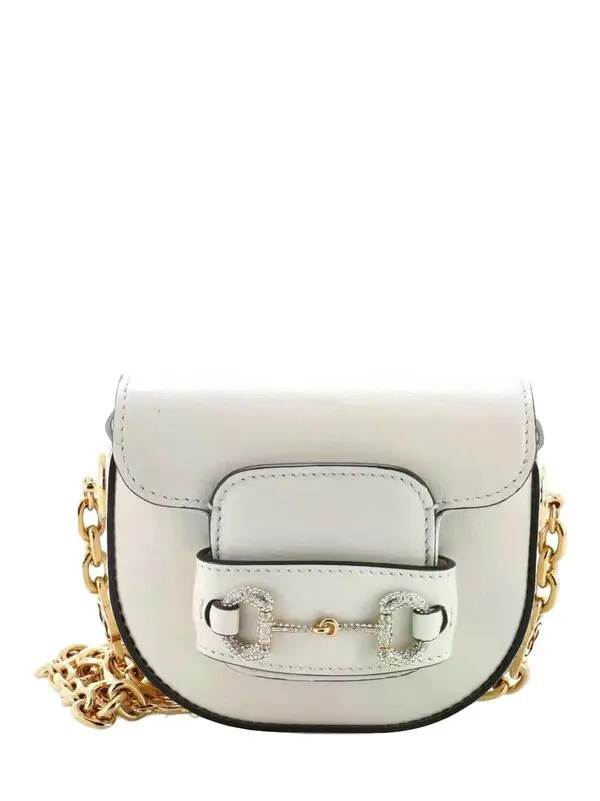 Gucci Horsebit 1955 Chain Convertible Belt Bag - Neutrals