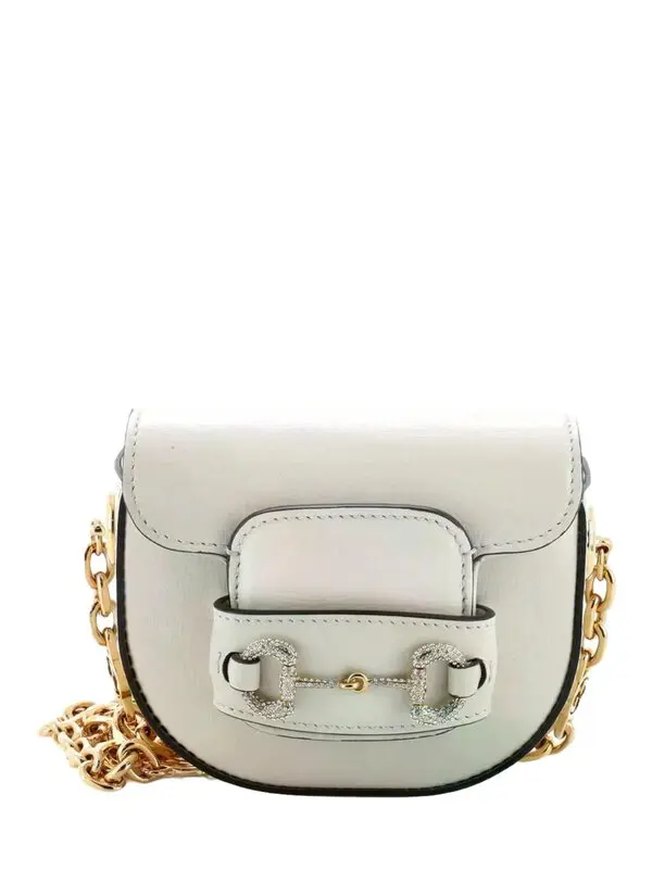 Gucci Horsebit 1955 Chain Convertible Belt Bag - Neutrals