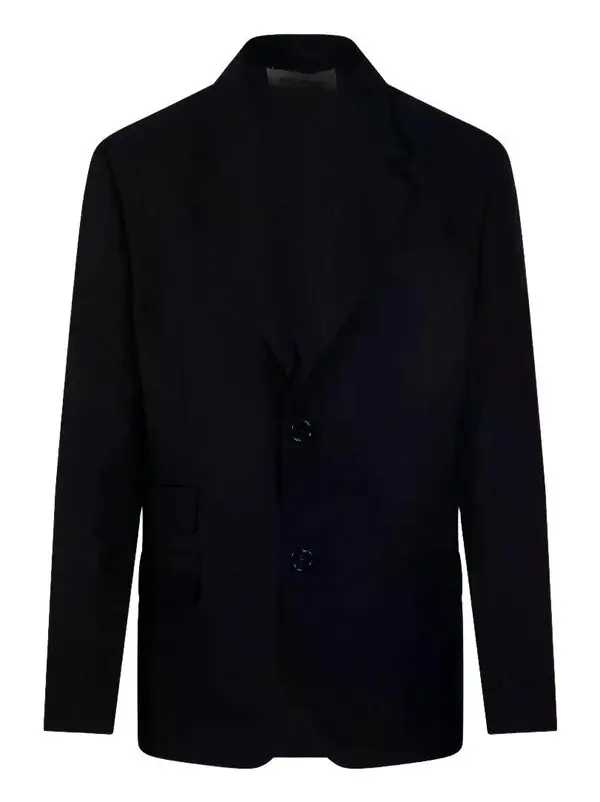 Ami Single-breasted Blazer - Black