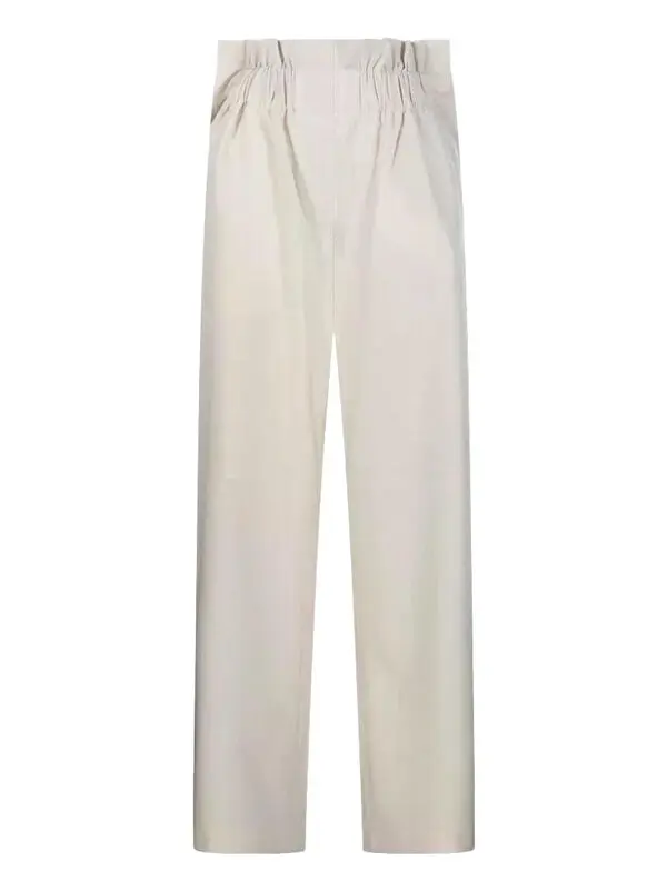 LITKOVSKA High-rise Wide-leg Trousers - Neutrals
