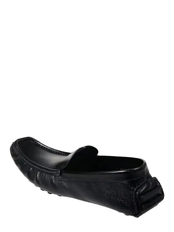 Balenciaga Portofino Calfskin Loafers - Black