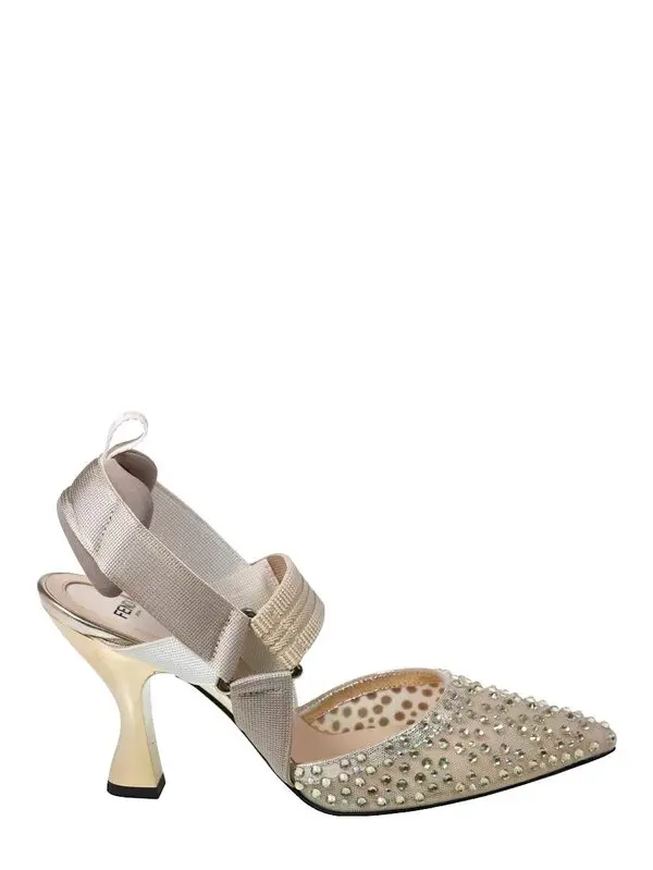 Fendi Colibrì Heeled Pumps - Neutrals