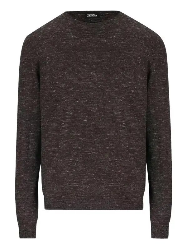 Zegna Crew-neck Sweater - Brown