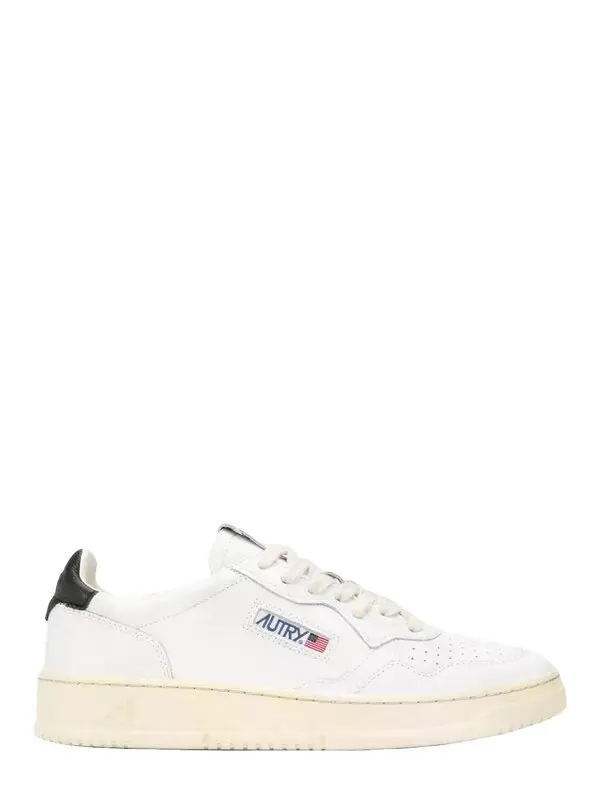 AUTRY Medalist Leather Sneakers - White