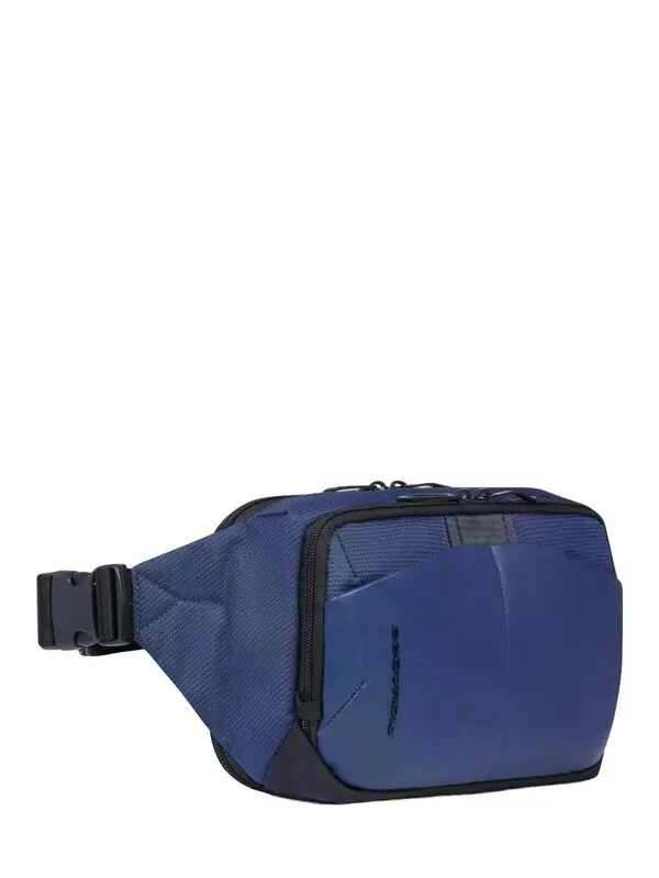PIQUADRO Mesh Belt Bag - Blue