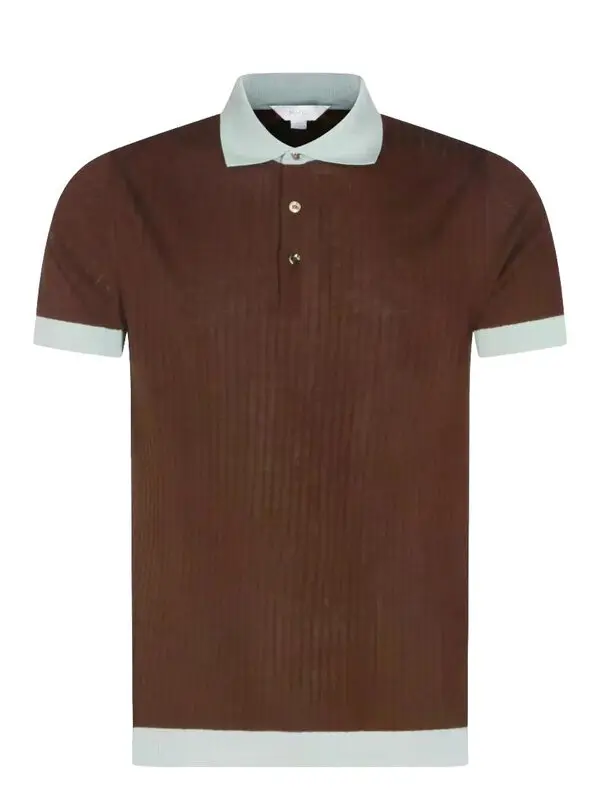 Malo Makò Polo Shirt - Brown